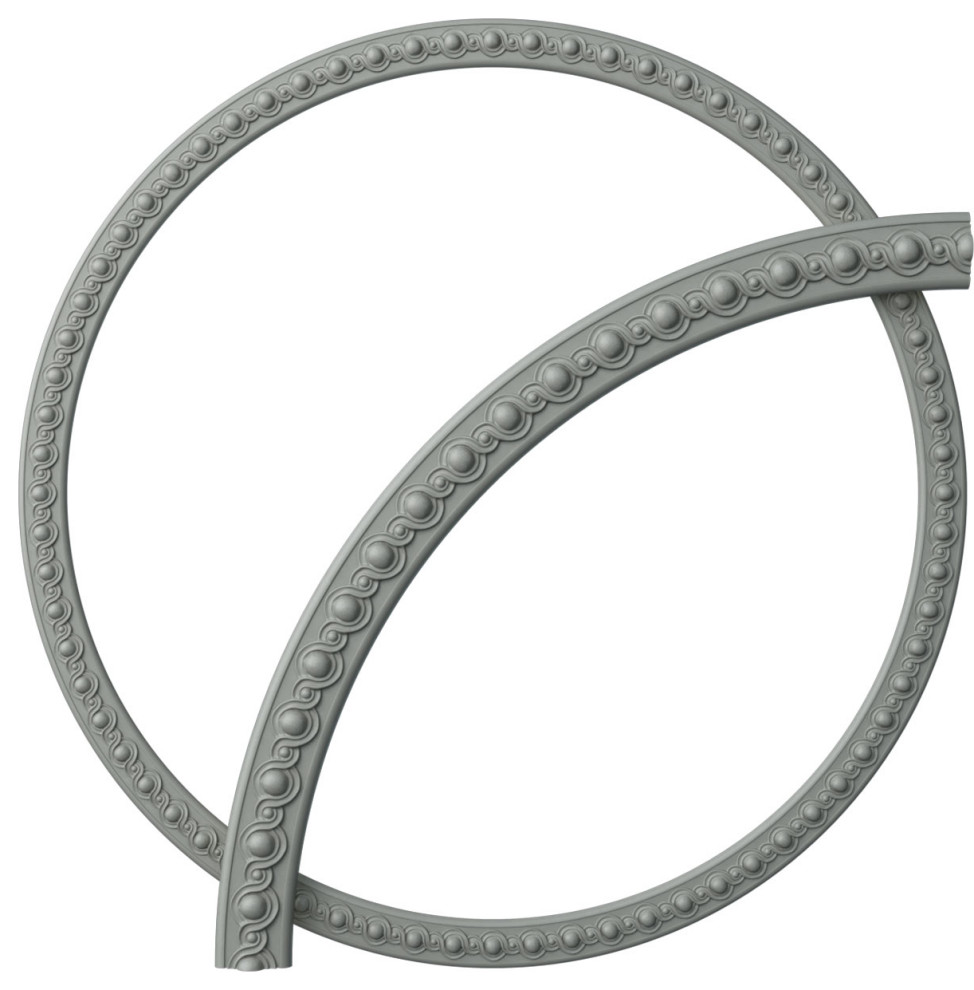 59 1/8"OD x 53 1/8"ID x 3"W x 1"P Hillsborough Ceiling Ring Kit ...