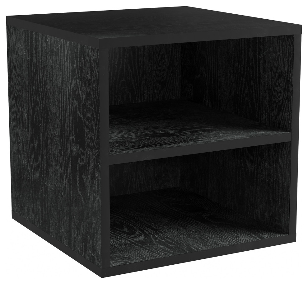 Stackable Cube End Table Contemporary Minimalist Modular Accent With ...