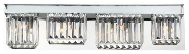 Eurofase 29077-014 4-Light Bathbar, Lumino - Contemporary - Bathroom ...