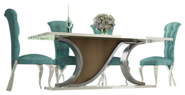 Saphire L14 Dining Table Set, 60.99" - Contemporary - Dining Sets - by ...