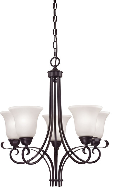 Thomas Lighting Chandelier Brighton - Mediterranean - Chandeliers - by ...