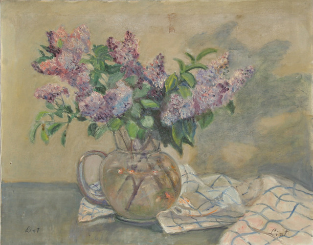 Adela Smith Lintelmann "Untitled, 30" Oil Painting - Traditional ...