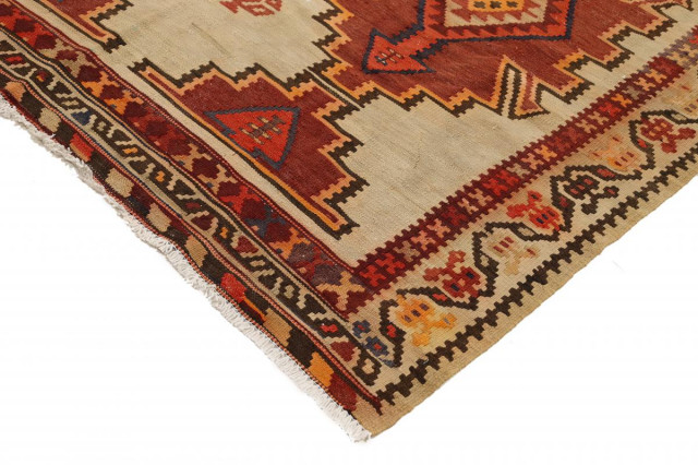 Persian Kilim Fars Azerbaijan Antique 10'1"x5'6", 10'1"x5'6 ...