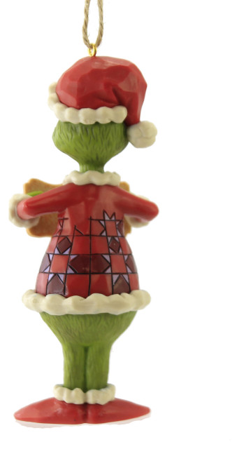 Jim Shore Grinch Naughty & Nice Ornament Dr Suess Christmas, 5 In H X 1 ...