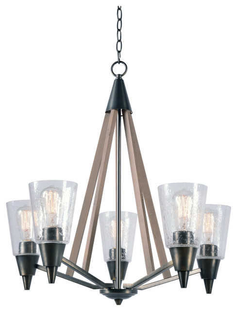Kenroy 93945LWD 5-Light Chandelier, Peak - Transitional - Chandeliers ...