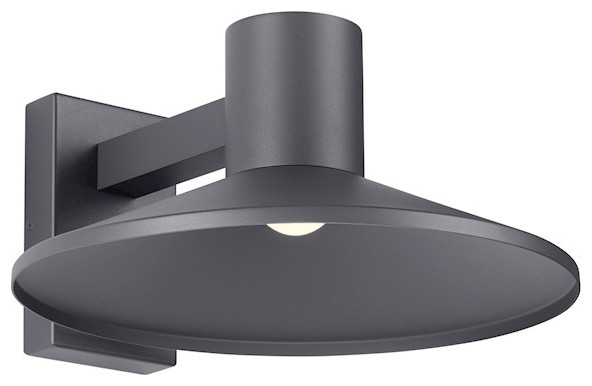 Tech Lighting Ash 16" Sconce, L927 D, Charcoal, UNV SP ...