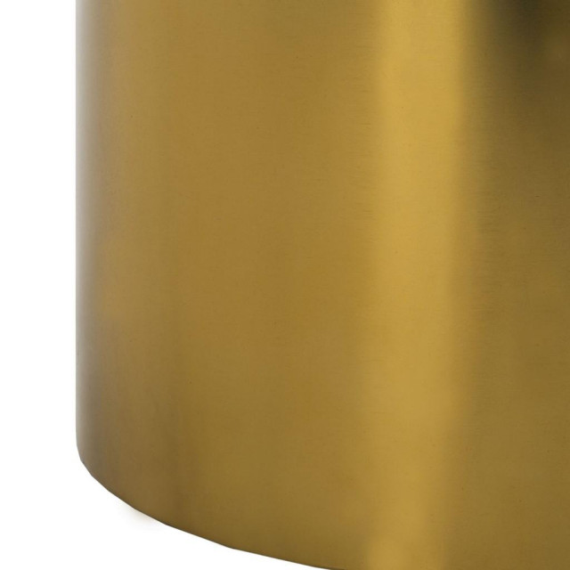 Safavieh Solstice Round Side Table, Black/Gold, #N/A - Contemporary ...