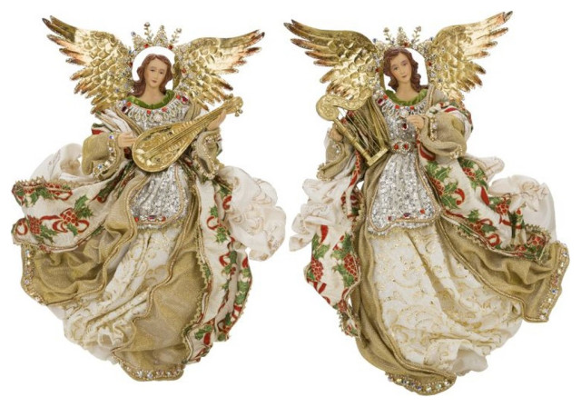 Mark Roberts 2020 Collection Flying Angel 18" Gold Assortment of 2 ...