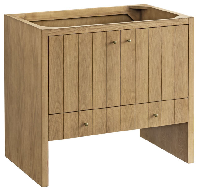 James Martin Vanities 435-V36 Hudson 36" Single Basin Ash Wood ...