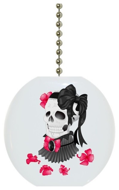 Victorian Skull Ceiling Fan Pull - Eclectic - Ceiling Fan Accessories ...