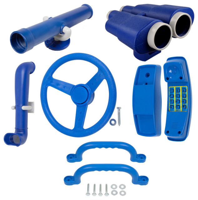 Swing Set Deluxe Accessories Kit - Contemporary - Kids Playsets And ...