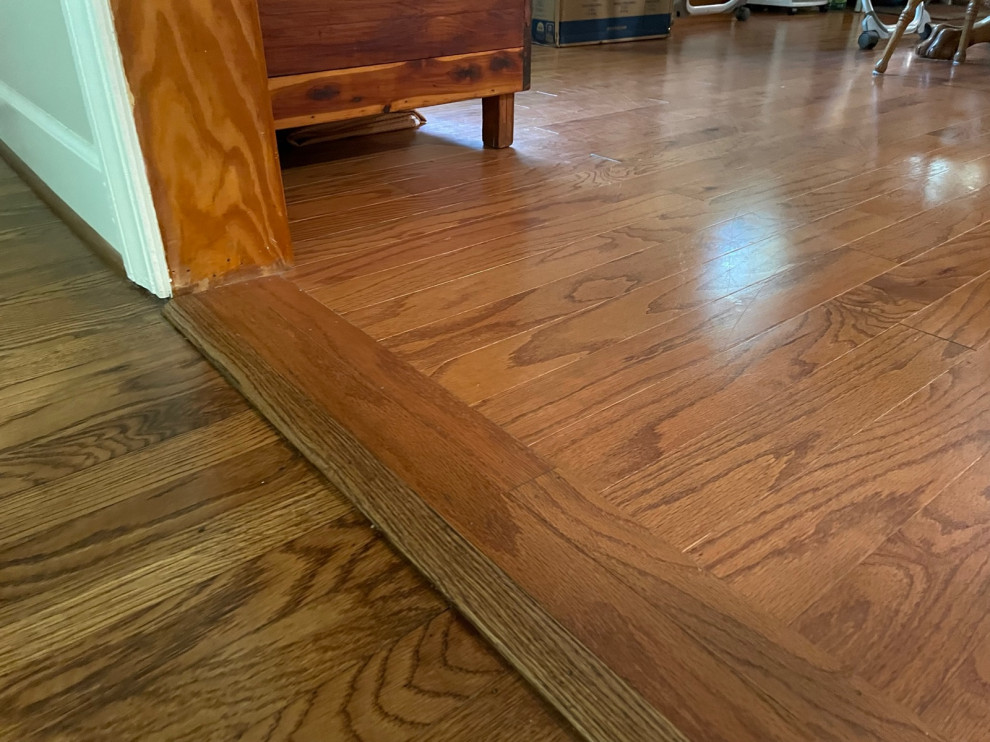 coordinating different flooring | Houzz Forum
