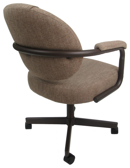 Set of 4, M-70 Swivel Tilt Dining Caster Chairs - Transitional - Dining ...