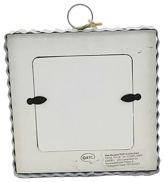 Round Top Collection Baby Boy Photo Frame Wood Picture Gingham Y22028 ...