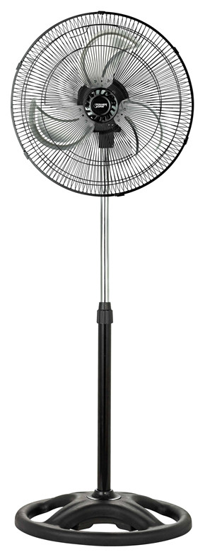 PowerZone CZHVP18EXP Pedestal Fan with 3-Speed Motor, 18 ...