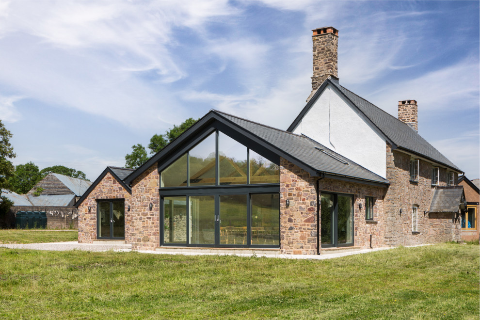 Grade II Listed Farmhouse Extension - Country - House Exterior - Devon ...