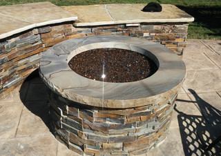 Custom Fire Pit Cap - Houston - by ApexStone | Houzz