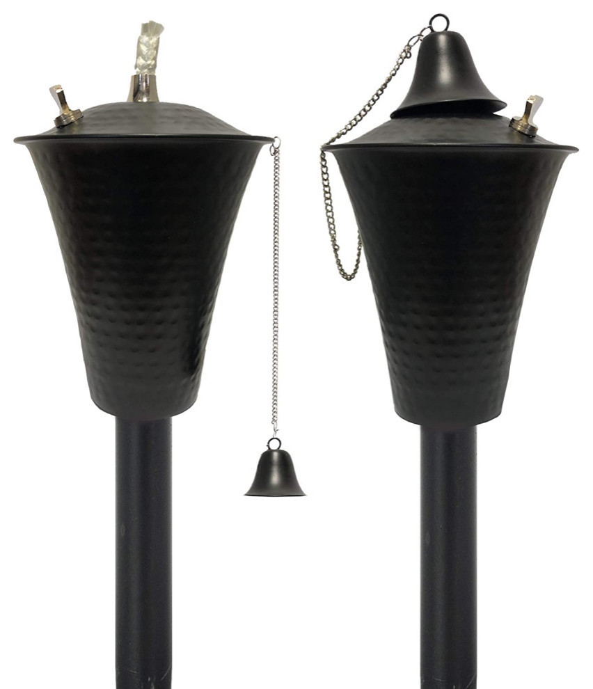 Kona Tiki Style Torch With Pole and Snuffer - Transitional - Outdoor ...