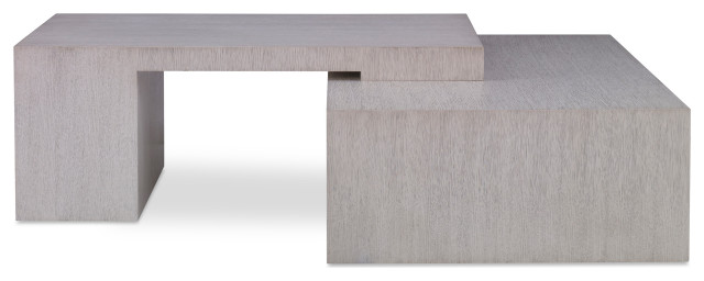 Ambella Home Collection Building Block Cocktail Table - Transitional ...