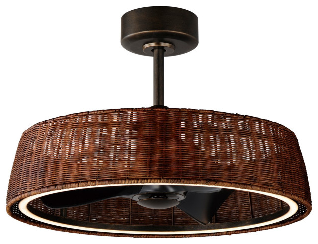 Maxim Tulum LED Fandelight - Tropical - Ceiling Fans - by Beautiful ...