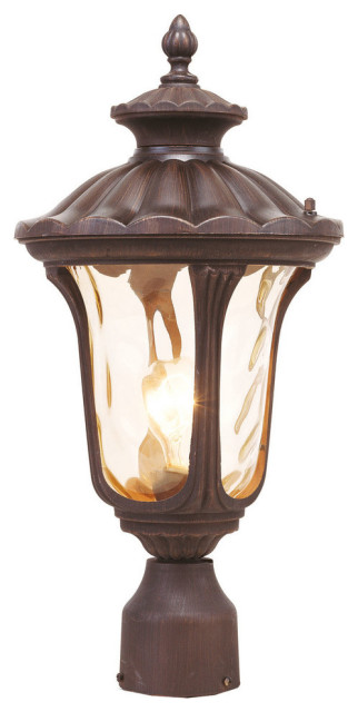 Oxford Outdoor Post Head, Black - Traditional - Post Lights - by Livex ...