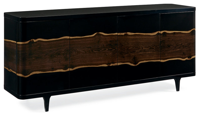 Mid Century Modern Natural Buffet - Midcentury - Buffets And Sideboards ...