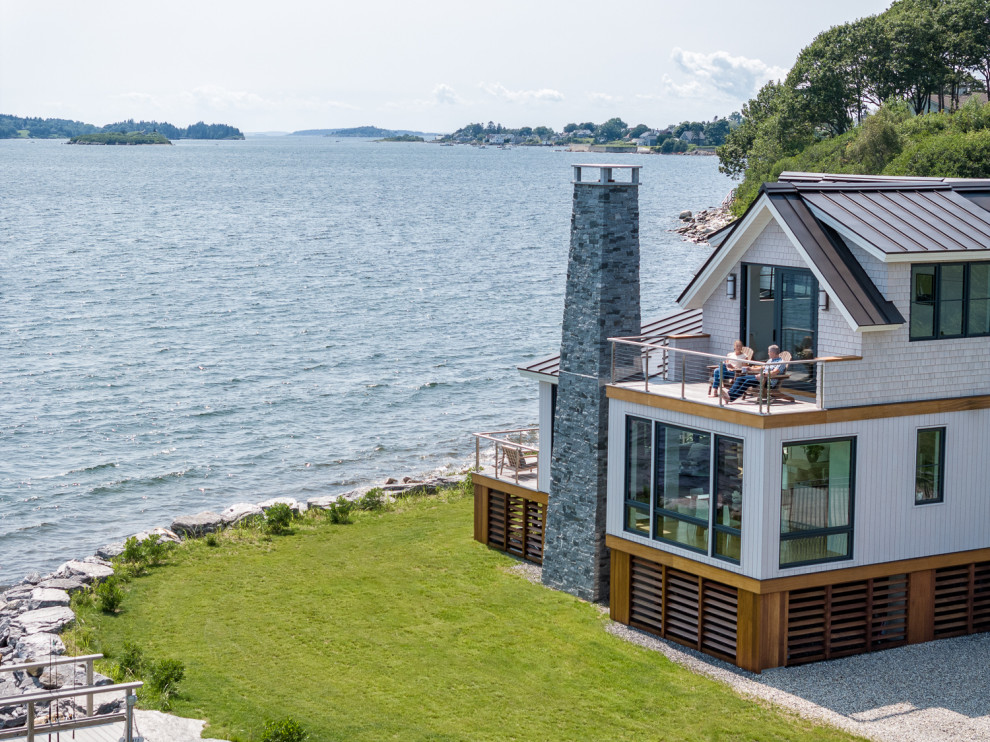 Harpswell Home - Coastal - House Exterior - Portland Maine - by Wright-Ryan Homes | Houzz UK