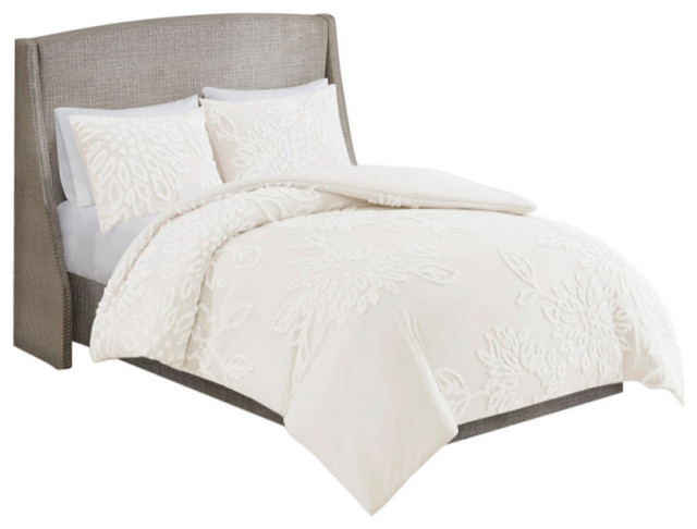 Madison Park Veronica Shabby Chic Comforter/Duvet Cover/Coverlet Set ...