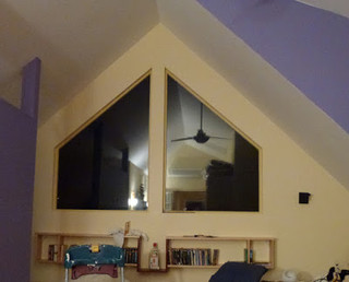 Curtains (or blinds) for Trapezoid Windows?