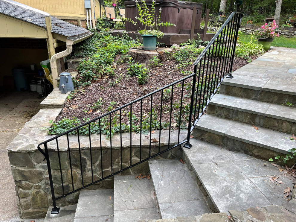 Exterior Metal Railing - Traditional - Exterior - DC Metro - by Loudoun ...