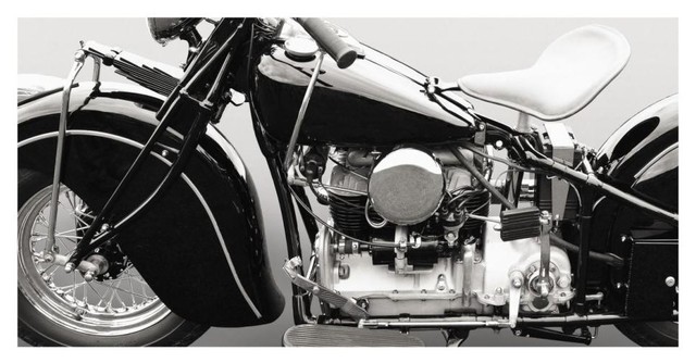 "Vintage American bike" Digital Paper Print by Gasoline Images, 26"x14 ...