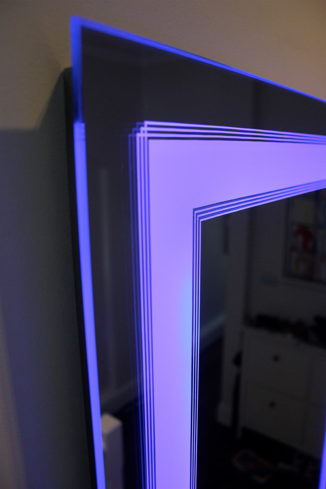 Art Deco Light Mirror LED colour changing - Modern - Sydney - by ...