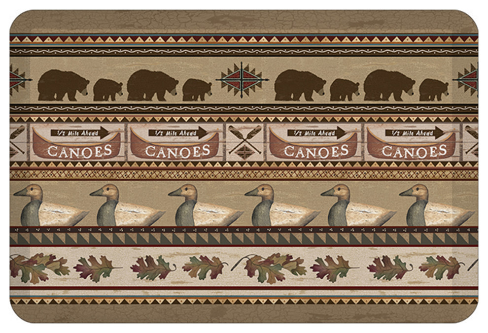 Lodge Look Kitchen Mat - Rustic - Kitchen Mats - by Laural Home | Houzz