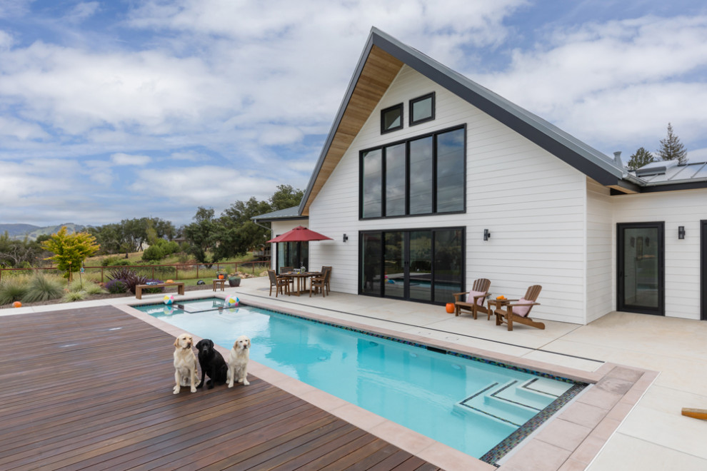Santa Rosa House - Transitional - Pool - San Francisco - by Studio DRAW ...