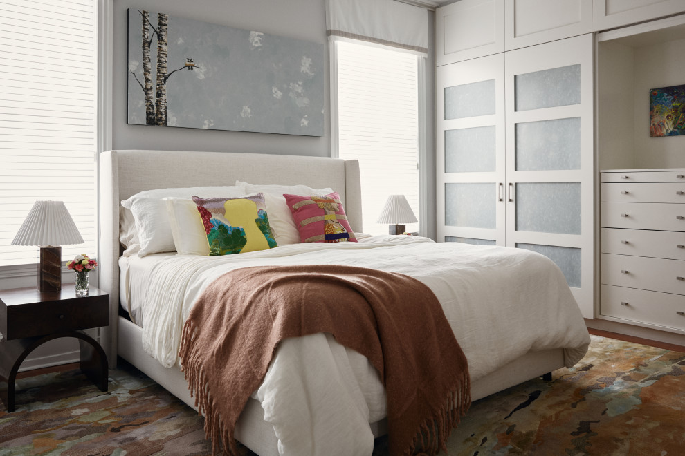 Fairmount Townhouse Master Bedroom - Transitional - Bedroom - New York ...