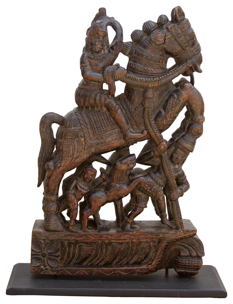 18th Century Indian Temple Statue - Traditional - Decorative Objects ...