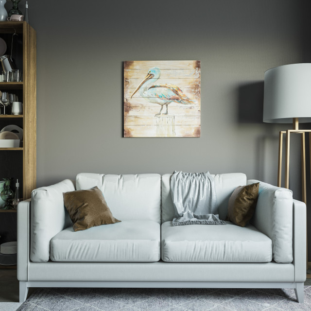 Rustic and Winged - Beach Style - Paintings - by YHD | Houzz