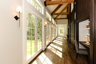 Modern Farmhouse - Durham, NC - Farmhouse - Hall - Raleigh - by Lisle ...