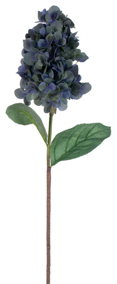 Vickerman 34" Artificial Purple Green Cone Hydrangea Spray. 2 Stems, A ...