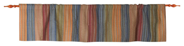 Greenland Katy Valance, Quilted Window - Contemporary - Valances - by ...