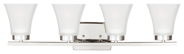 Generation Lighting 4411604 Bayfield 4 Light 28"W Bathroom Vanity - Transitional - Lighting - by ...