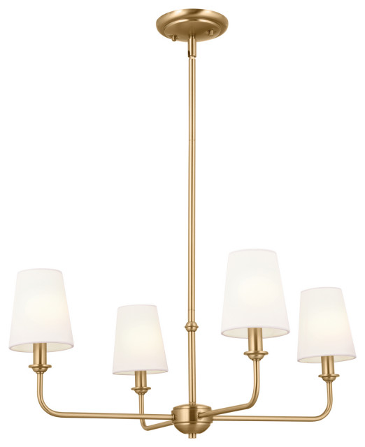Kichler Pallas Four Light Mini Chandelier - Transitional - Chandeliers ...
