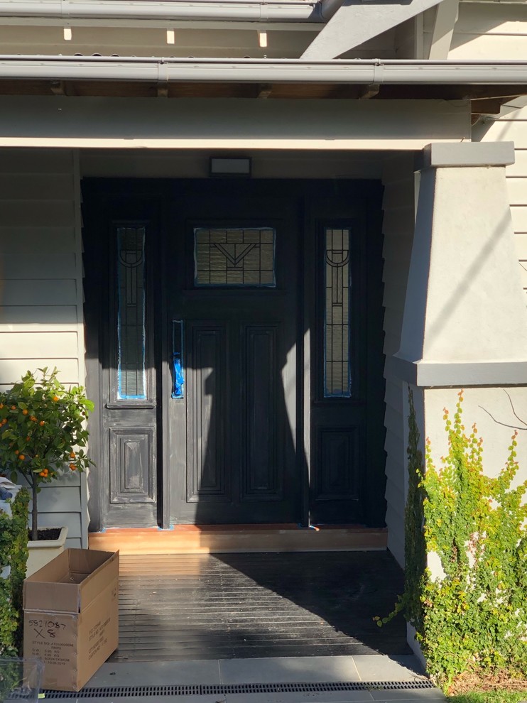 what colour to paint frame of front door | Houzz AU