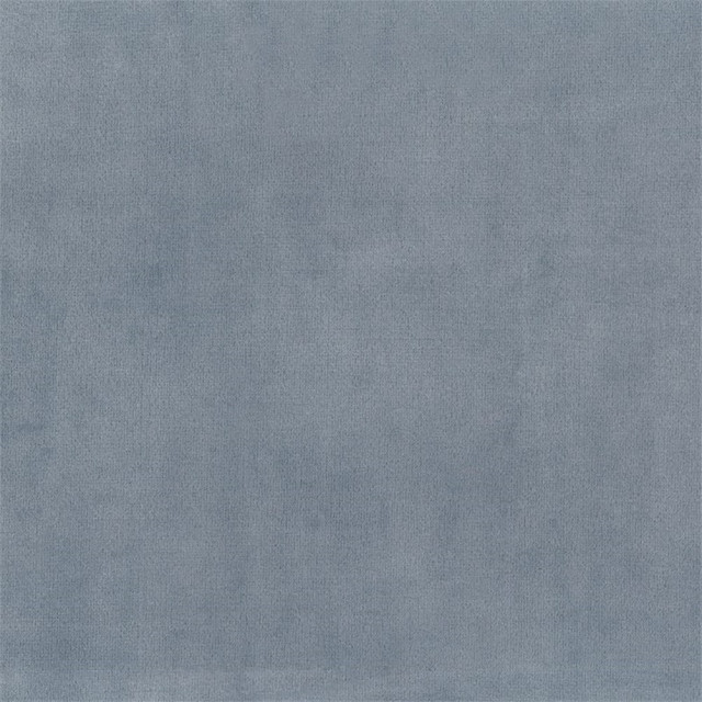 Lexicon Carlson Velvet Upholstered Loveseat in Blue Gray and Dark ...