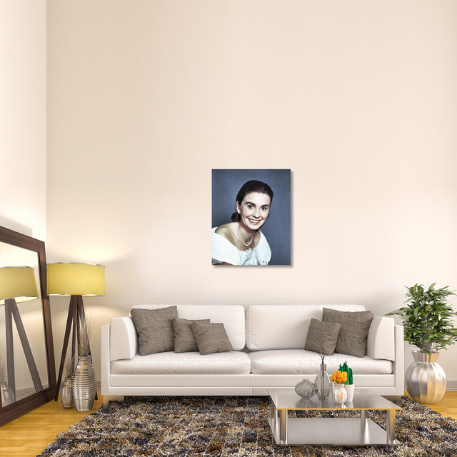 "Jean Simmons" Stretched Canvas Giclee by Hollywood Photo Archive ...