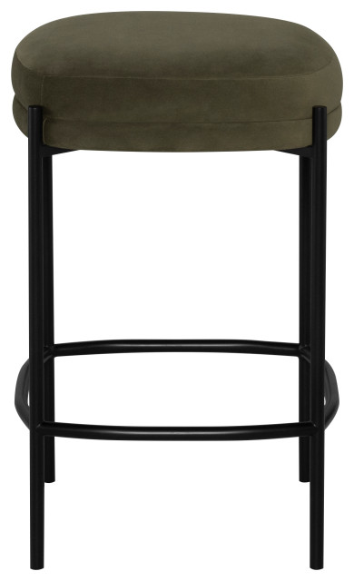 Inna Stool Counter Backless, Safari - Transitional - Bar Stools And ...