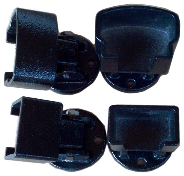 Contractor Deck Railing Adjustable Stair or Pivot Mount Kit, H Black ...