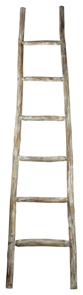 Primitive Display Ladder, Large - Rustic - Display And Wall Shelves ...