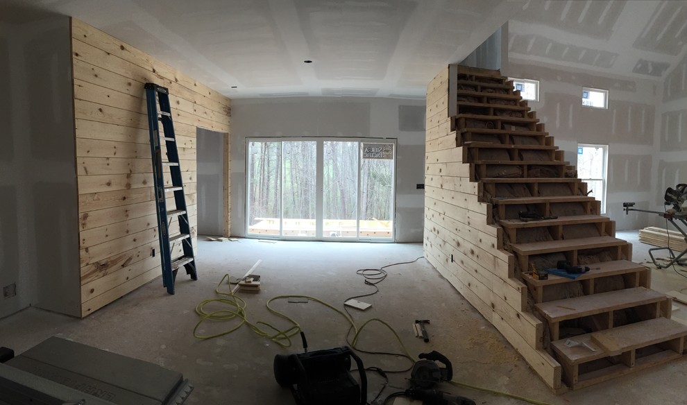 How to finish REAL shiplap