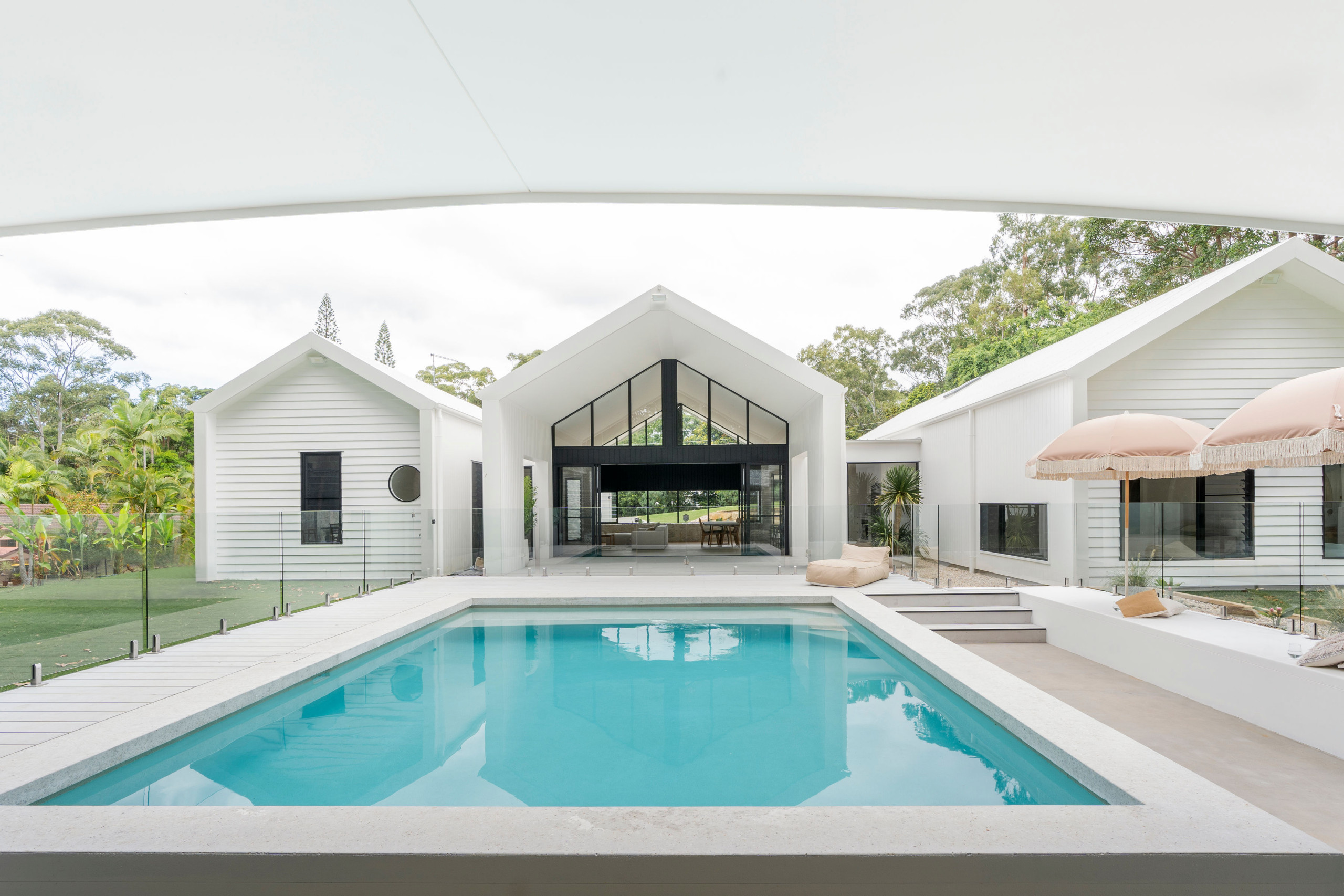 A New White Pitched-Roof Home by RG Design Studio | Houzz AU